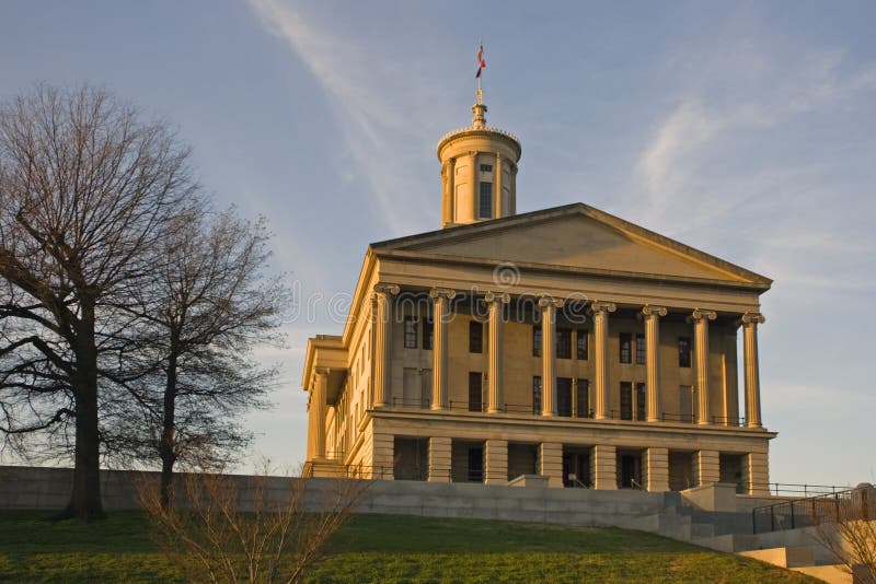 Tennessee State Capitol Building Stock Photo - Image of nashville ...