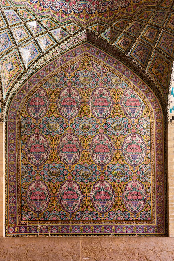Nasir al-Mulk Mosque stock image. Image of heritage, naseer - 53882471