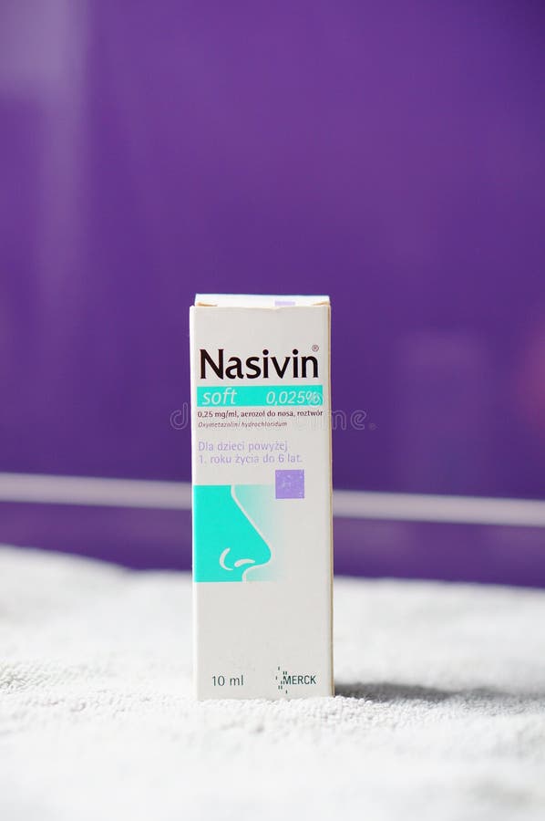 Nasivin Soft nose spray editorial stock photo. Image of brand - 97234043