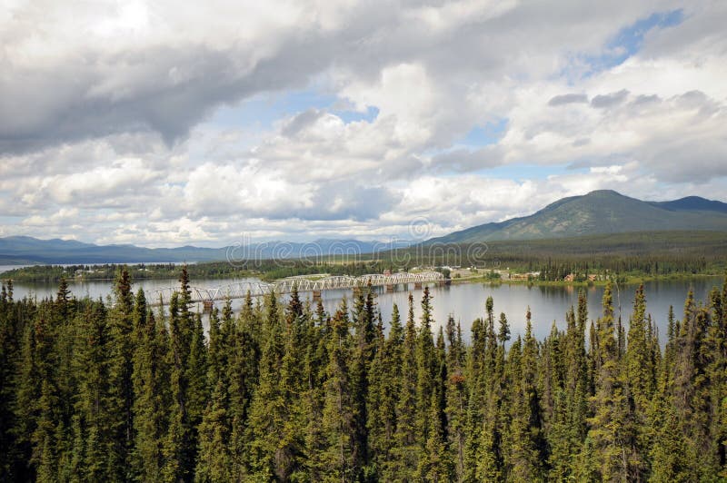 Nass River Bridge stock image. Image of nature, green - 44749009