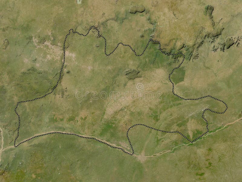 Nassarawa, Nigeria. Low-res Satellite. No Legend Stock Illustration ...