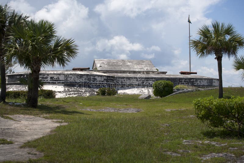 Nassau Bahamas fort stock image. Image of beautiful - 165341967