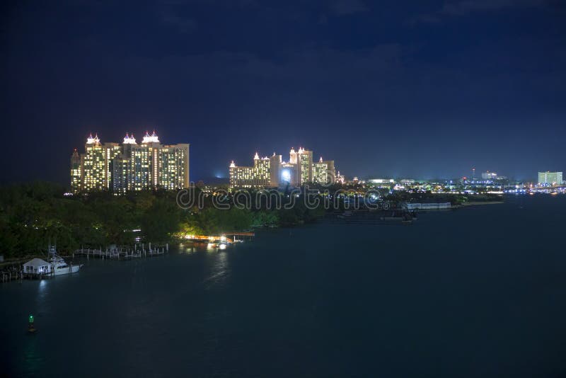 Nassau, bahamas at dawn stock photo. Image of building - 28180572