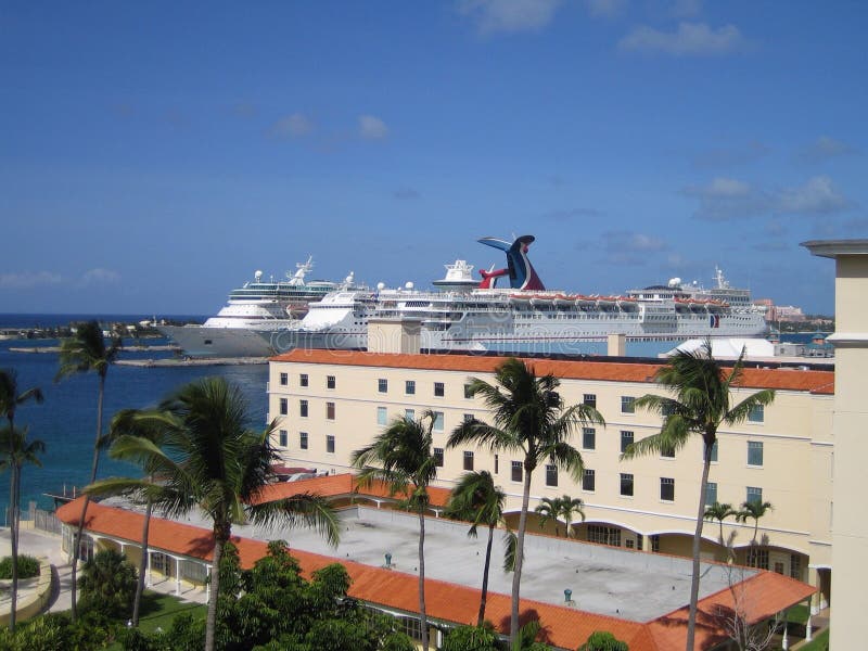 Nassau Port stock image. Image of port, boats, dock, ships - 49736343