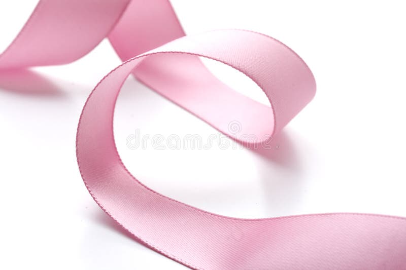 Nastro curvo rosa immagine stock. Immagine di vuoto, celebrazione ...