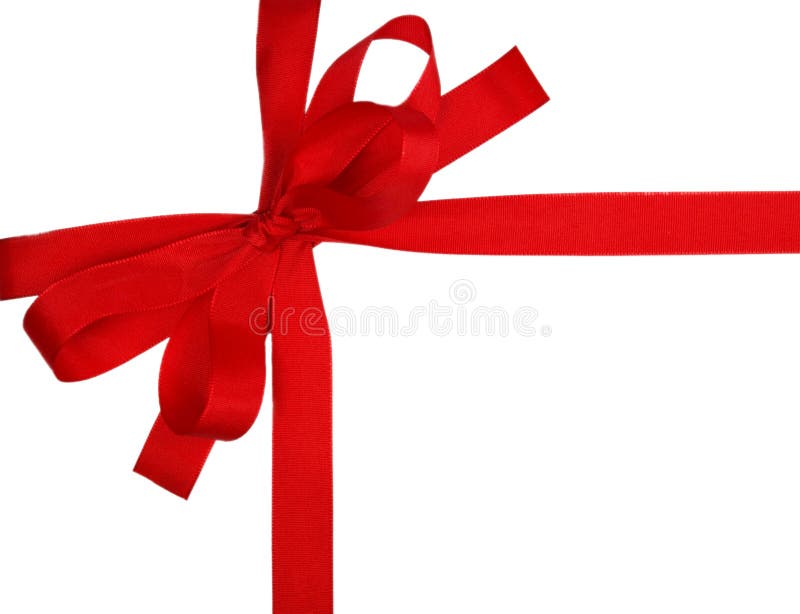 Nastro rosso fotografia stock. Immagine di rosso, elemento - 16851572