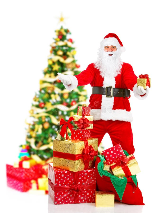 Natal Santa imagem de stock. Imagem de santa, feriado - 6955347