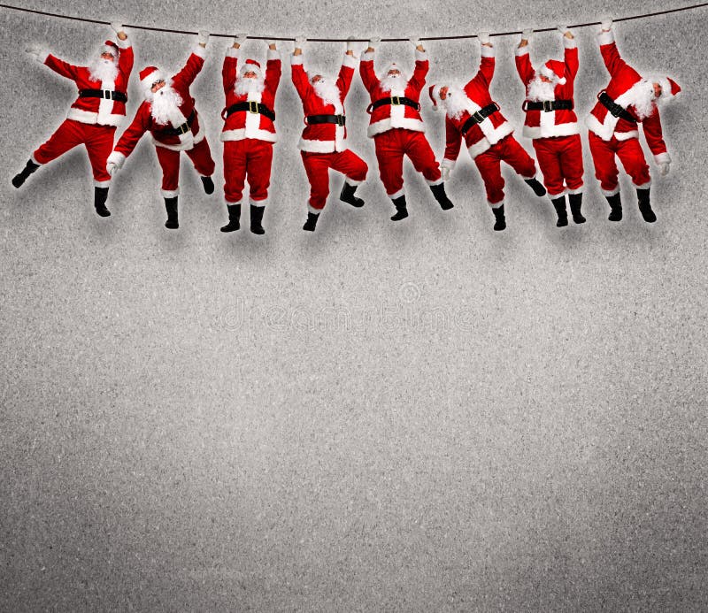 Natal Santa imagem de stock. Imagem de povos, claus, feriado - 6955347