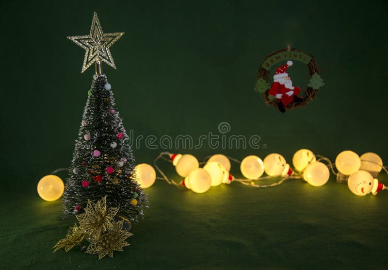 Natal Theme Celebration December Happy Stock Image - Image of ...