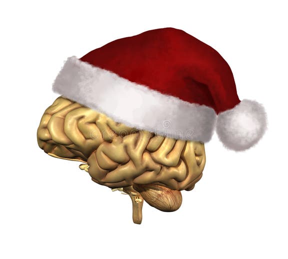 Natale per la gente astuta fotografia stock. Immagine di neurologico ...