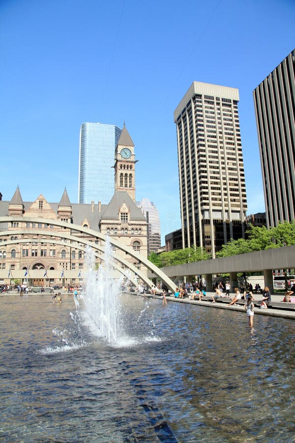 Nathan Phillips Square editorial image. Image of phillips - 19990515