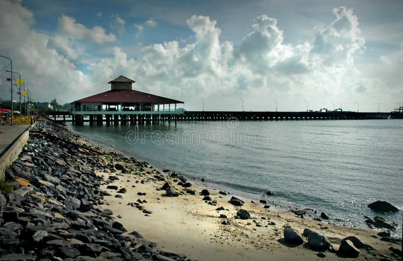 Nathon Pier Koh Samui Thailand Stock Photo - Image of nathon, samui ...