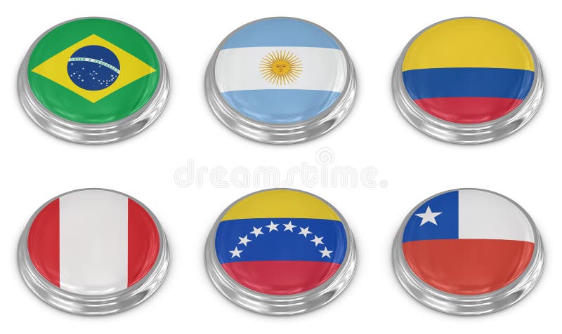 Nation flag icon set stock illustration. Illustration of metal - 28639126