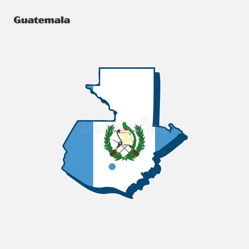 Guatemala Country Flag Map Infographic Stock Illustration ...