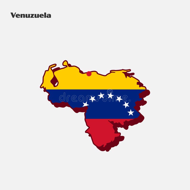 Venezuela Nation Flag Map Infographic Stock Illustration - Illustration ...