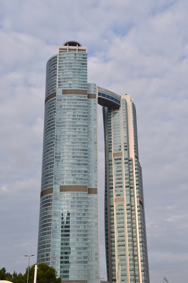 Nation Towers in Abu Dhabi, UAE Editorial Photo - Image of architecture ...