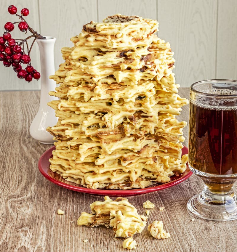 Nationaal Pools-Litouws Dessert Stock Foto - Image of keuken, narcotize ...