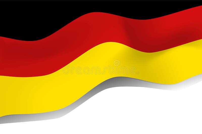 Symbool van Duitsland vector illustratie. Illustration of symbool ...