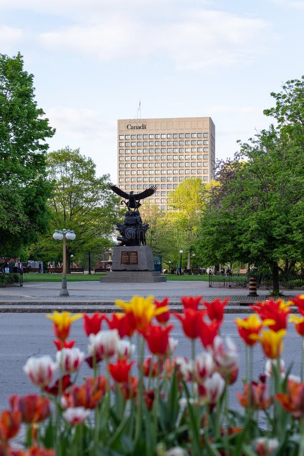 National Aboriginal Veterans Monument at Confederation Park in Ottawa ...