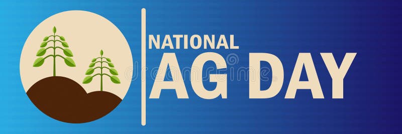 National Ag Day stock illustration. Illustration of environment - 308420436