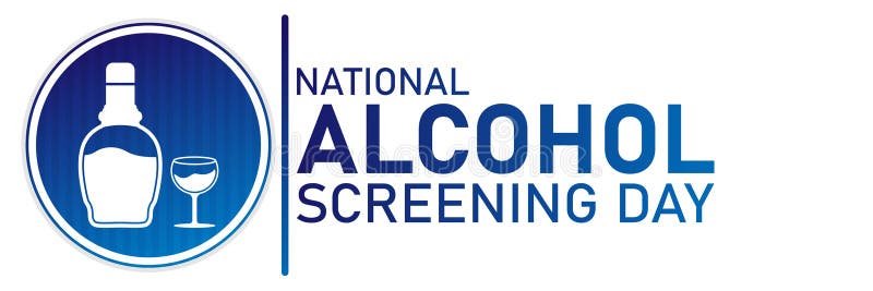 "National Alcohol Screening Day Stock Vector - Illustration of rehab ...