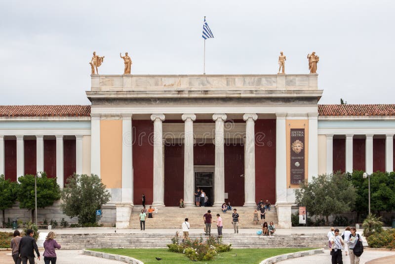 National Archaeological Museum Athens Greece Editorial Photo - Image of ...