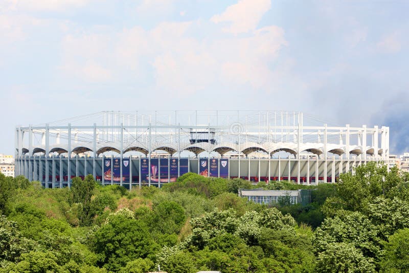National Arena Bucharest, Aerial View Editorial Image - Image of view ...