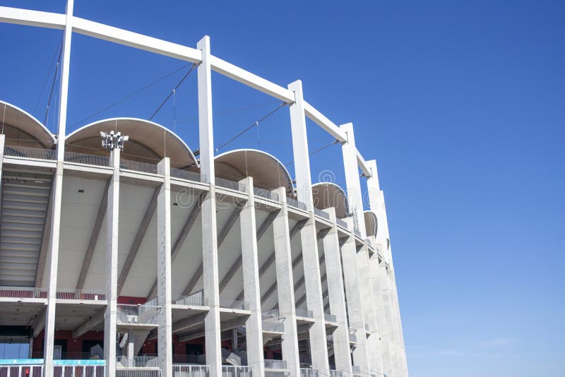 National arena stadium stock photo. Image of soccer - 256065580