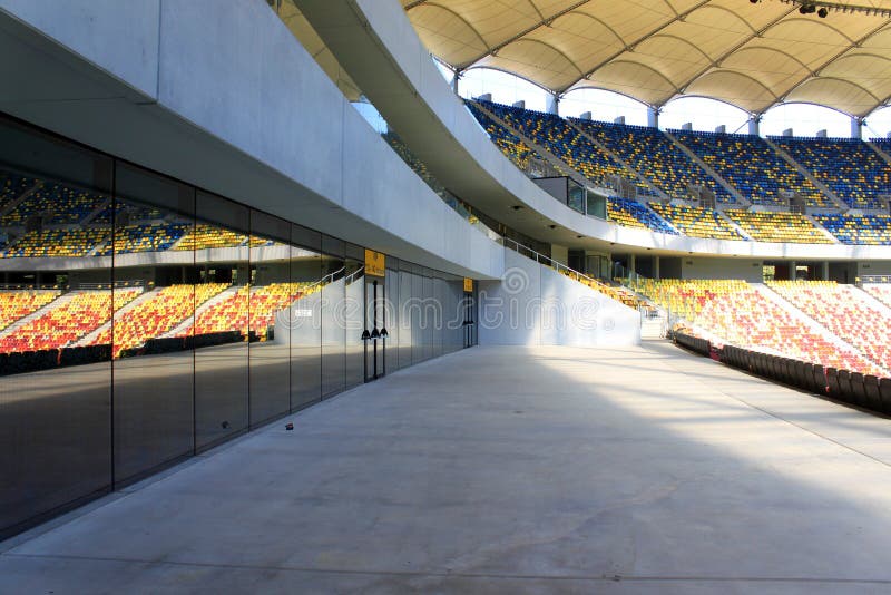 Vip Zone at National Arena Stadium Stock Image - Image of open, dome ...
