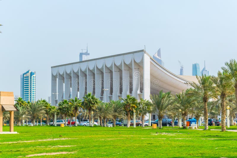 National Assembly Building in Kuwait Editorial Stock Photo - Image of ...