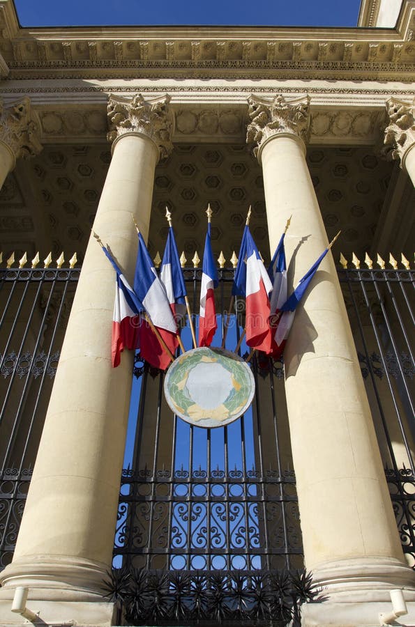 National Assembly of France Stock Photo - Image of palais, paris: 16947384