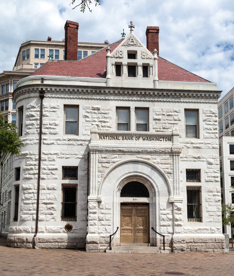 National Bank of Washington Editorial Stock Image - Image of north ...