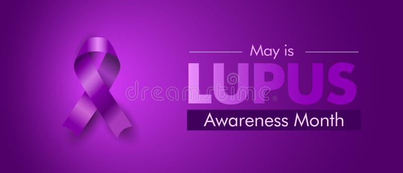 Lupus Awareness Month. May Celebration for Lupus Education. Vector ...