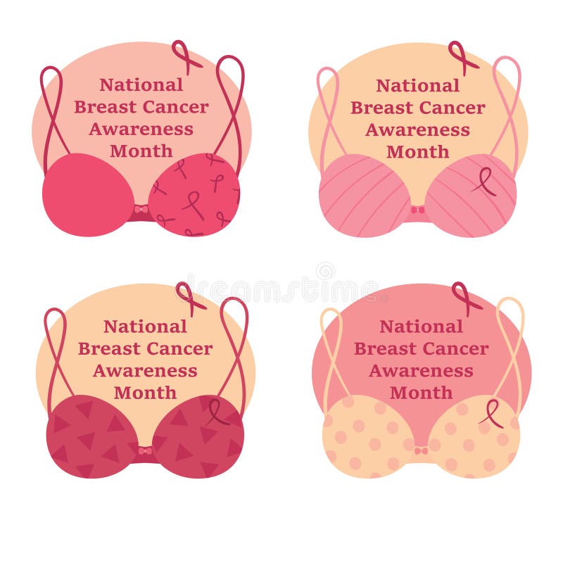 National Breast Cancer Awareness Month Concept Stock Vector Illustration Of Disease Charity