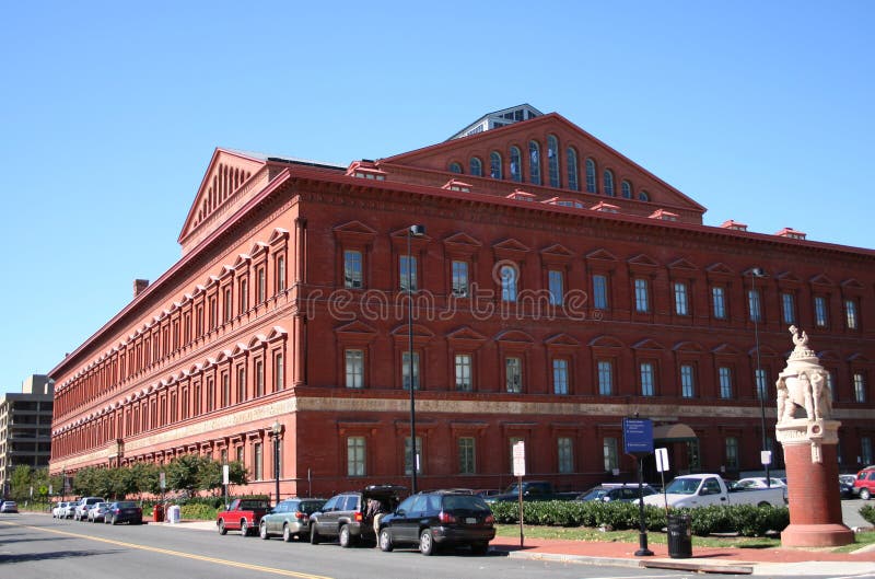 National building museum stock image. Image of national - 1709105