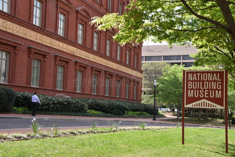 National Building Museum in Washington, DC Editorial Image - Image of ...