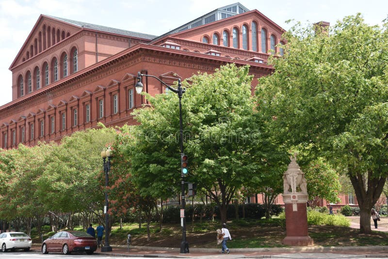National Building Museum in Washington, DC Editorial Stock Image ...