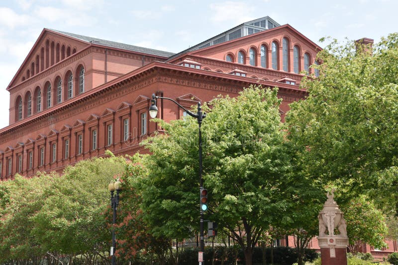 National Building Museum in Washington, DC Editorial Photo - Image of ...