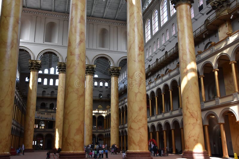 National Building Museum in Washington, DC Editorial Photography ...