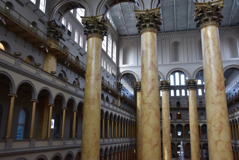National Building Museum in Washington, DC Editorial Stock Photo ...