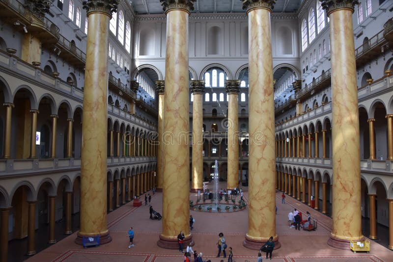 National Building Museum in Washington, DC Editorial Photography ...