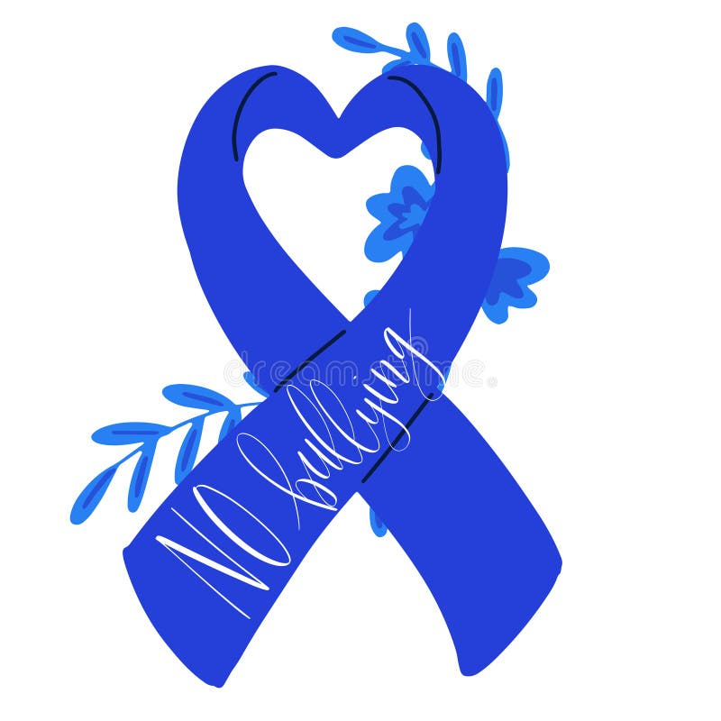 National Bullying Prevention Month October Web Banner Blue Support And