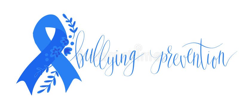 National Bullying Prevention Month October Web Banner Blue Support And