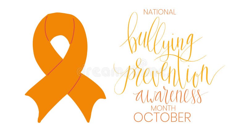 National Bullying Prevention Month October Web Banner Orange Support