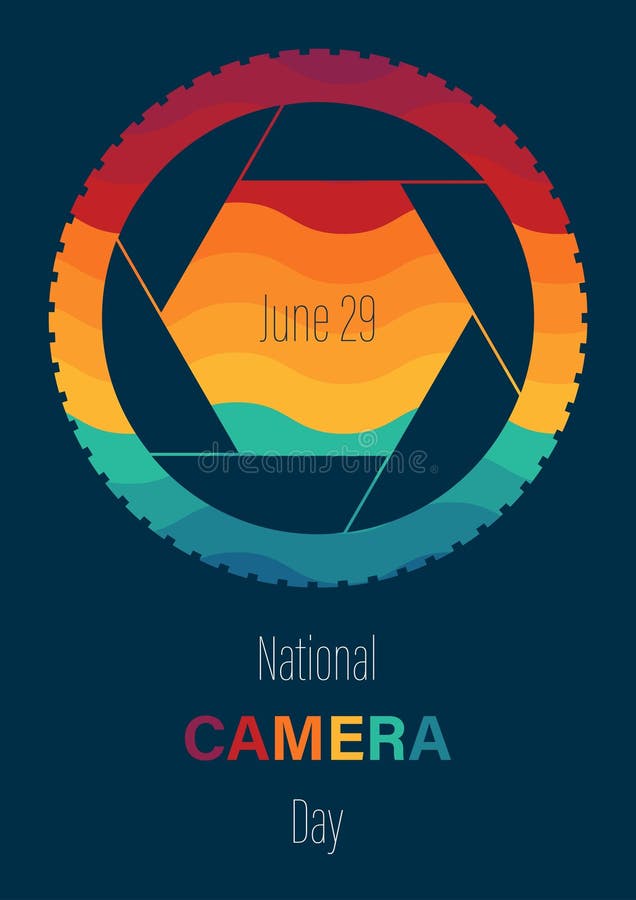 National Camera Day Design, Vector Illustration Stock Vector ...