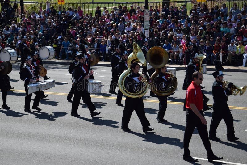 2016 National Cherry Blossom Parade in Washington DC Editorial Stock ...