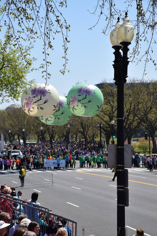2016 National Cherry Blossom Parade in Washington DC Editorial Image ...