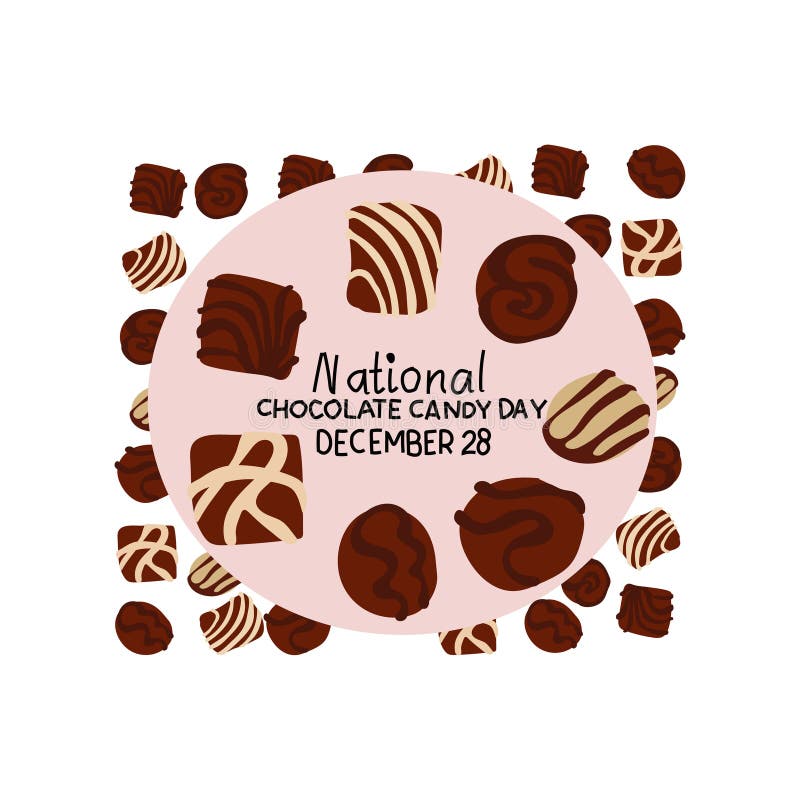National Chocolate Candy Day Free Vector Illustration Stock Vector ...