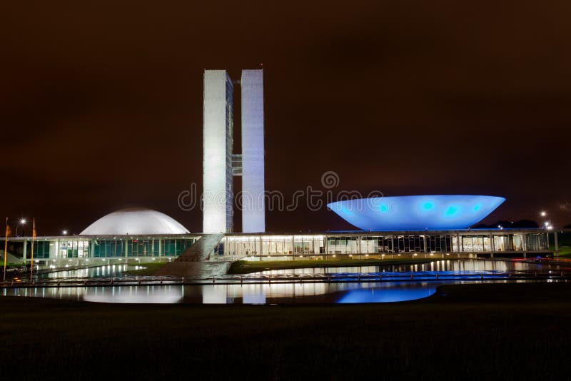 Brasilia, DF / Brazil - May 27, 2007: Brazilian National Congress at ...