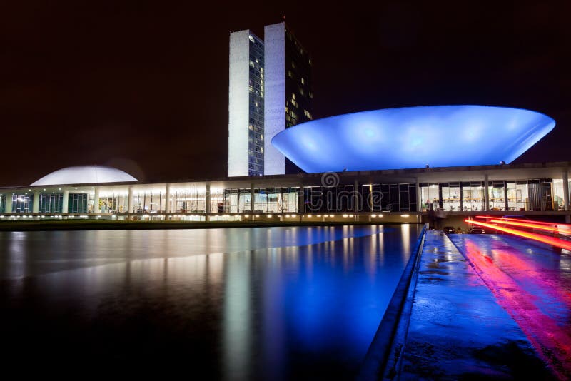 Brasilia, DF / Brazil - May 27, 2007: Brazilian National Congress at ...